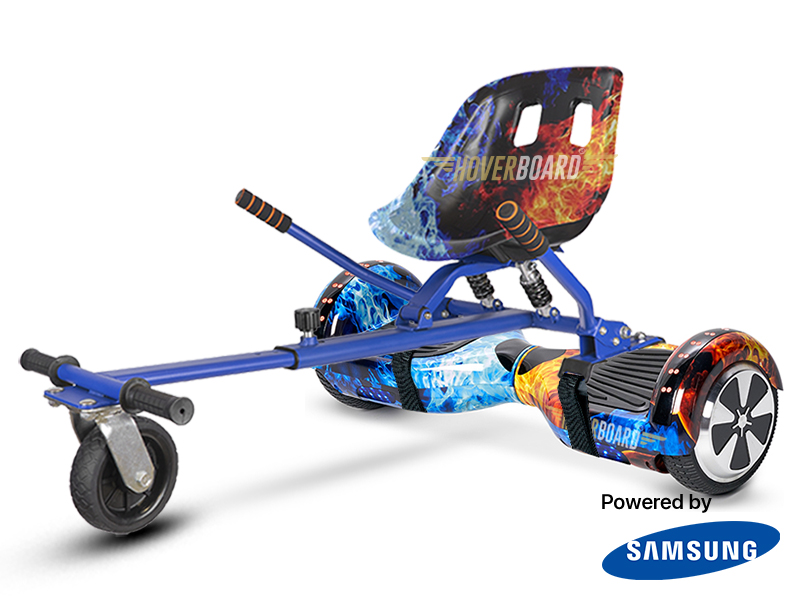 Fly Plus Fire with Fire Suspension Hoverkart by HOVERBOARD®